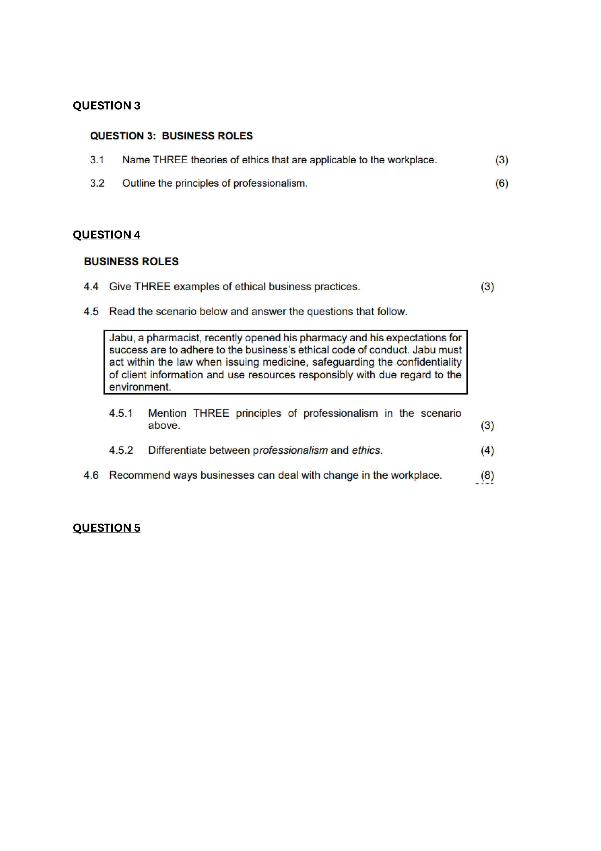 GRADE 11 PROFESSIONALISM AND ETHICS QUESTIONS.pdf