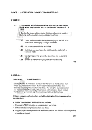 GRADE 11 PROFESSIONALISM AND ETHICS QUESTIONS.pdf