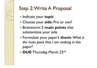 Grade 11 Research Paper | PPT