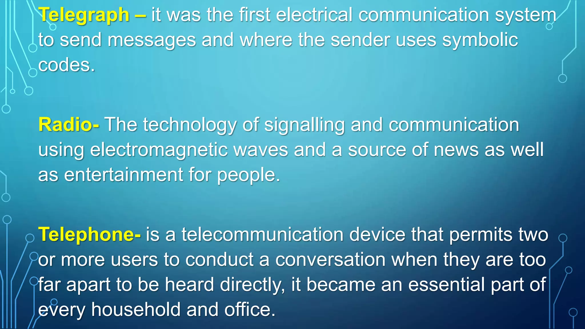 GRADE 11 Evolution of Communication | PPTX
