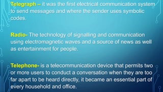 GRADE 11 Evolution of Communication | PPTX