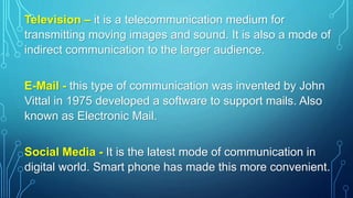 GRADE 11 Evolution of Communication | PPTX
