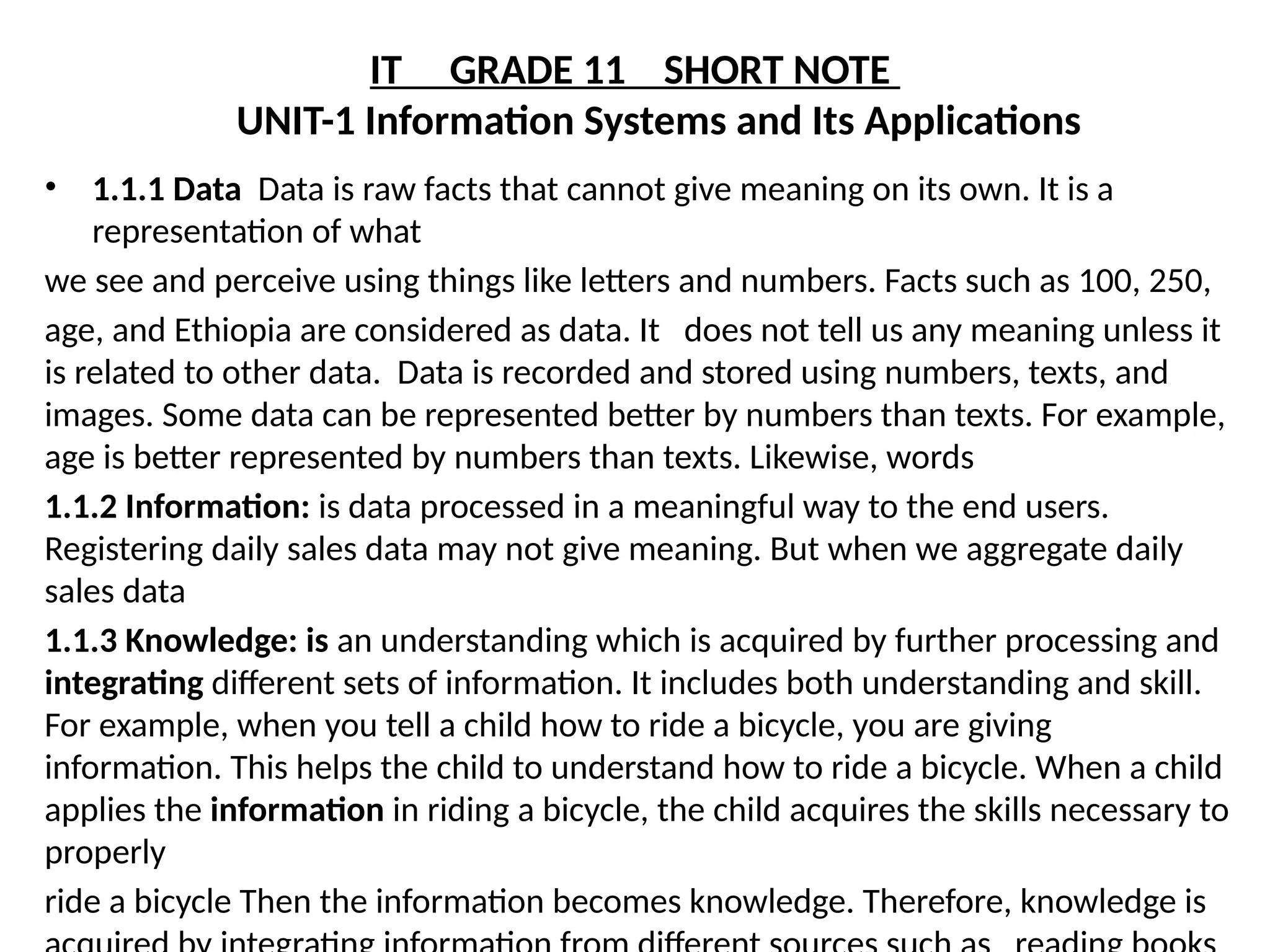 grade 11 short note for abadirsecondary school grade 12 students | PPTX