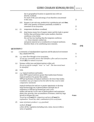 Grade 11 summative feburary 2013-answer | PDF
