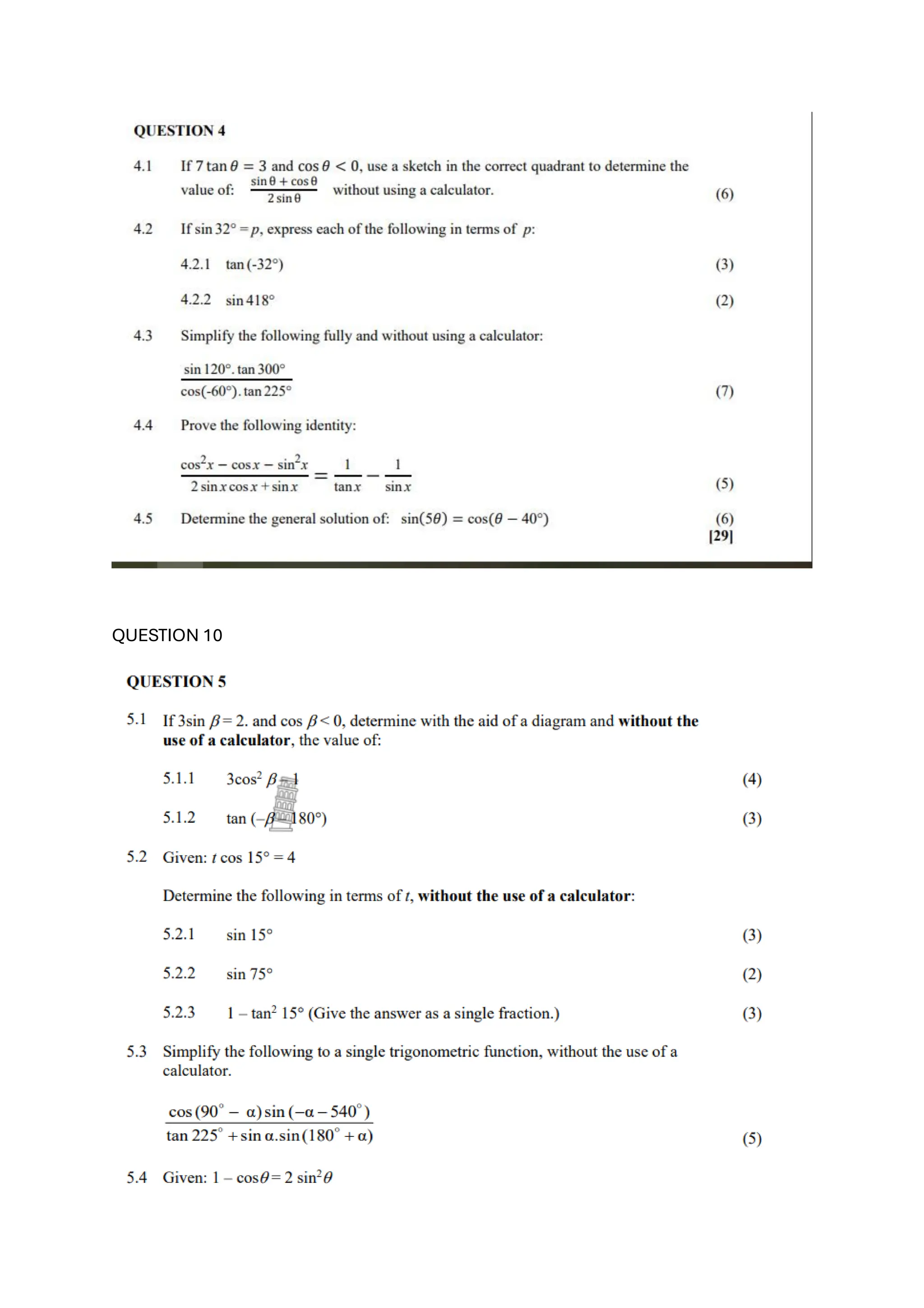 GRADE 11 TRIGONOMETRY PRACTICE QUESTIONS.pdf