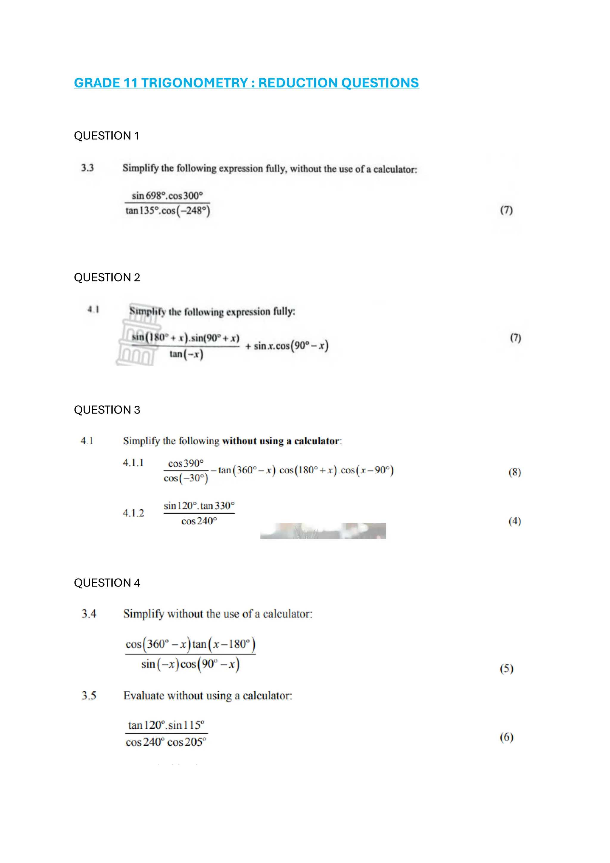 GRADE 11 TRIGONOMETRY PRACTICE QUESTIONS TK.pdf
