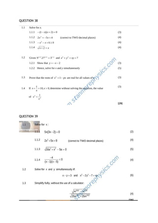 GRADE 12 ALGEBRAIC EXPRESSIONS QUESTIONS (AutoRecovered) (1).pdf
