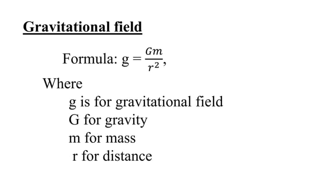 GRADE 12 GRAVITY.pptx | Physics | Science