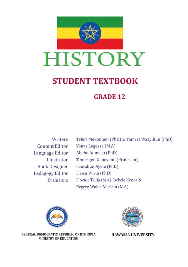 GRADE 12 HISTORY TEXT BOOK(NEW).pdf file | PDF