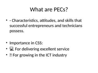 Grade12_ICT_CSS_Quarter1_Lesson1_PECs.pptx