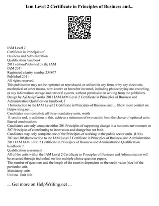 Grade 12 Level 5 Writing Sample | PDF