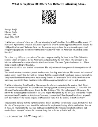 Grade 12 Level 5 Writing Sample | PDF