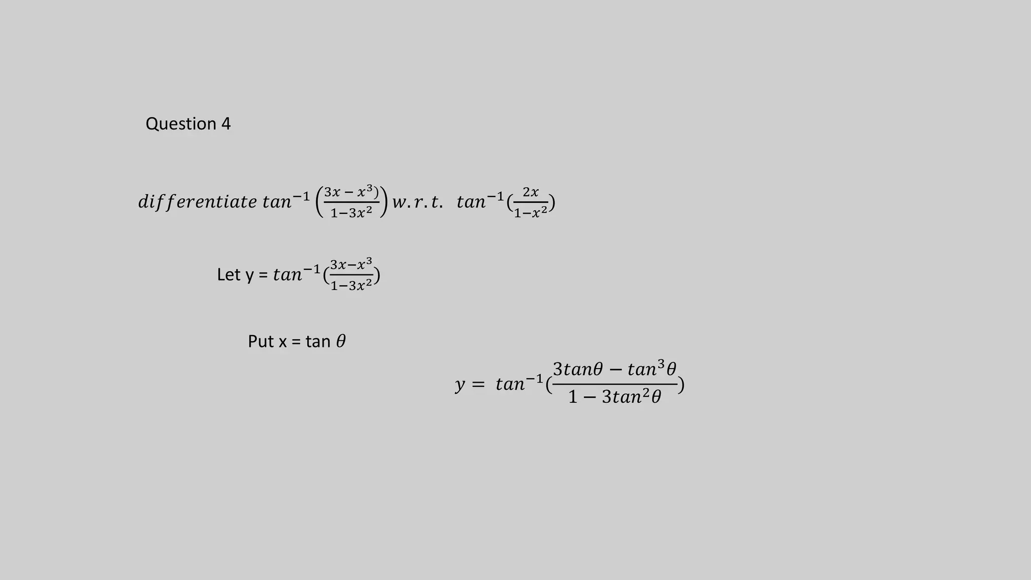 Grade 12 math differentiation-parametric functions | PPTX