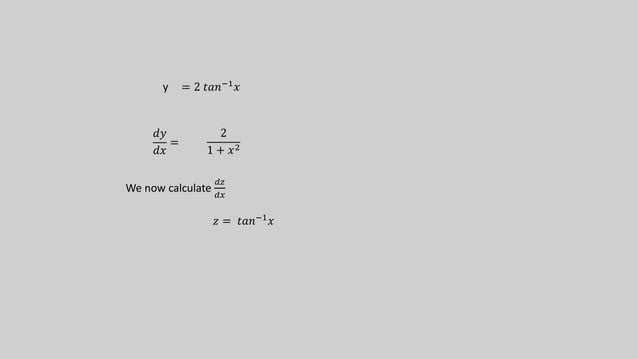 Grade 12 math differentiation-parametric functions | PPTX
