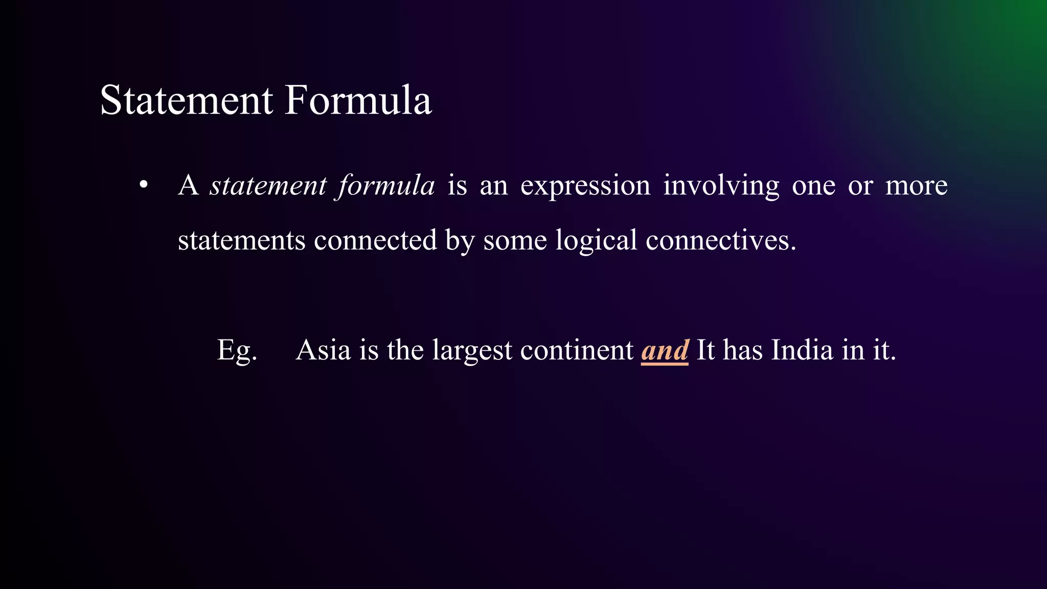 Logical Connectives NOT AND OR | PDF