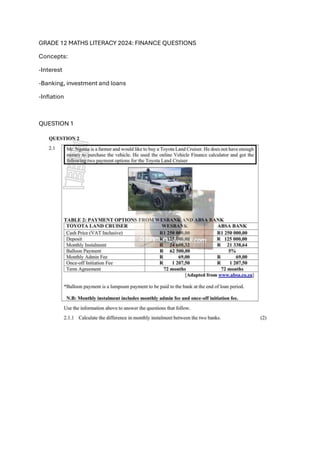 GRADE 12 MATHS LITERACY 2024 FINANCES QUESTIONS .pdf