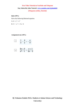 Grade 12 Note By John Tutorial mathematics.docx