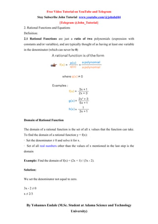 Grade 12 Note By John Tutorial mathematics.docx