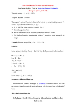 Grade 12 Note By John Tutorial mathematics.docx
