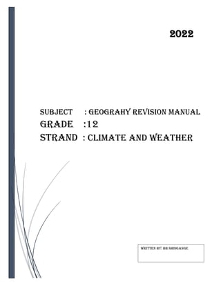 Grade 12 notes (CLIMATE AND WEATHER).pdf
