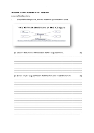 Grade 12 NSSCO/H April 2017 | PDF