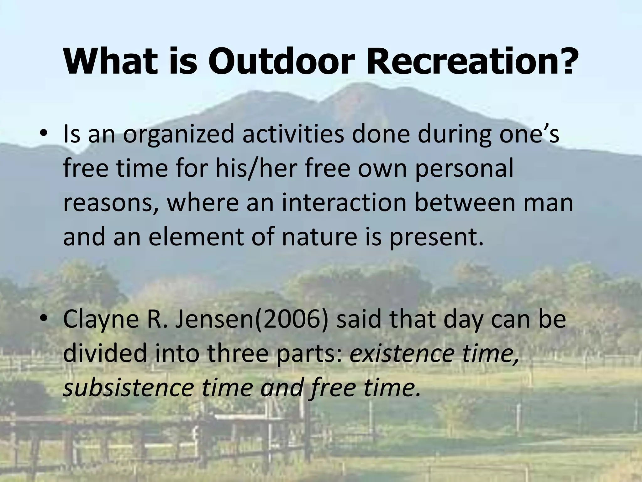 H.O.P.E. 4 Mountaineering | PPTX