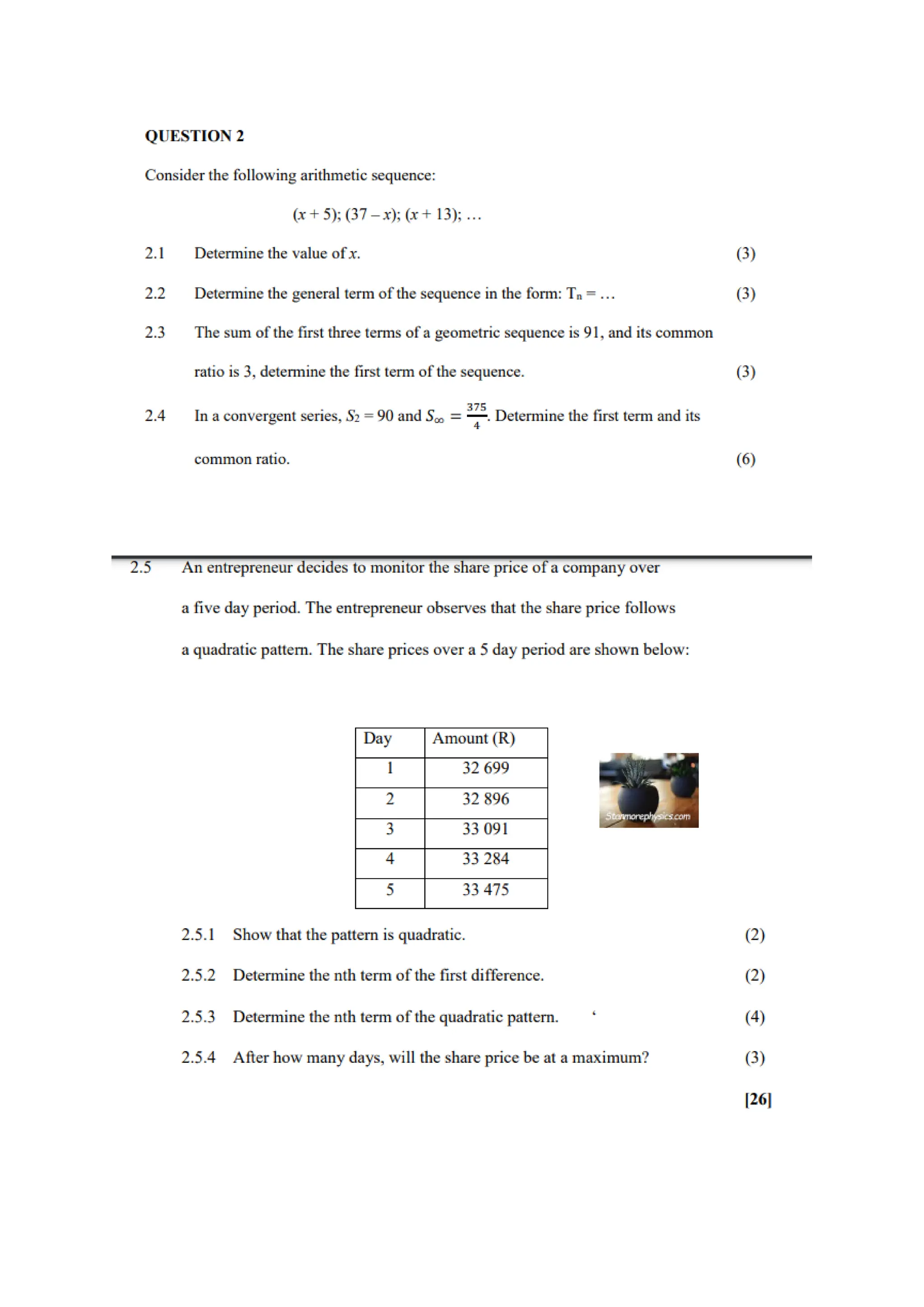 GRADE 12 PAPER 1 NUMBER PATTERNS QUESTIONS.pdf