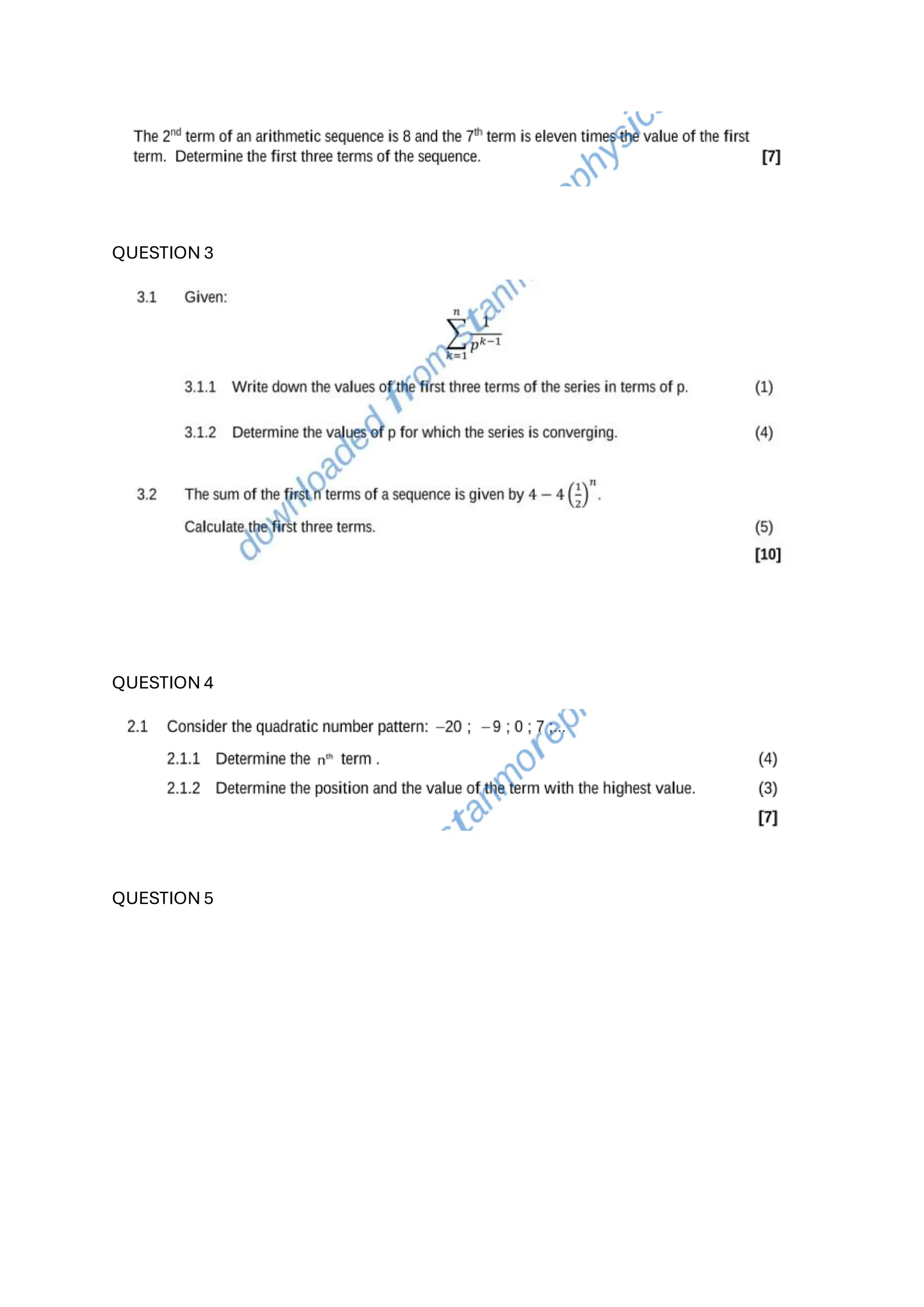 GRADE 12 PAPER 1 NUMBER PATTERNS QUESTIONS.pdf