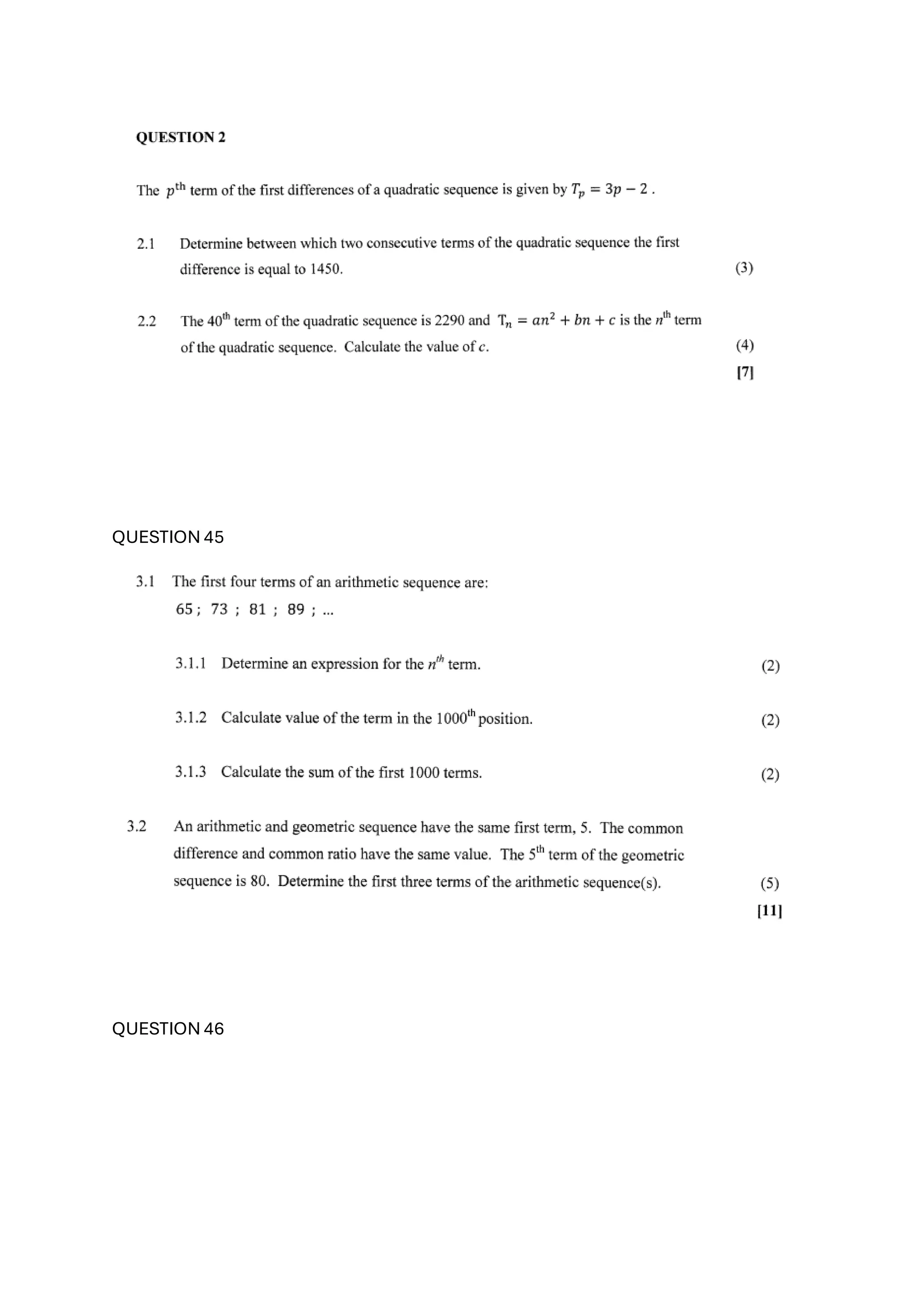 GRADE 12 PAPER 1 NUMBER PATTERNS QUESTIONS.pdf