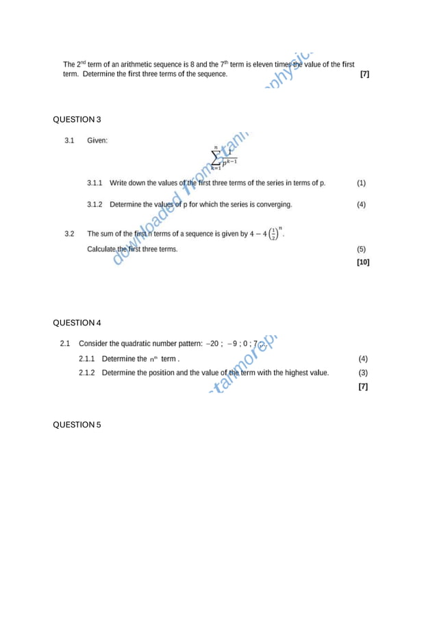 GRADE 12 PAPER 1 NUMBER PATTERNS QUESTIONS.pdf