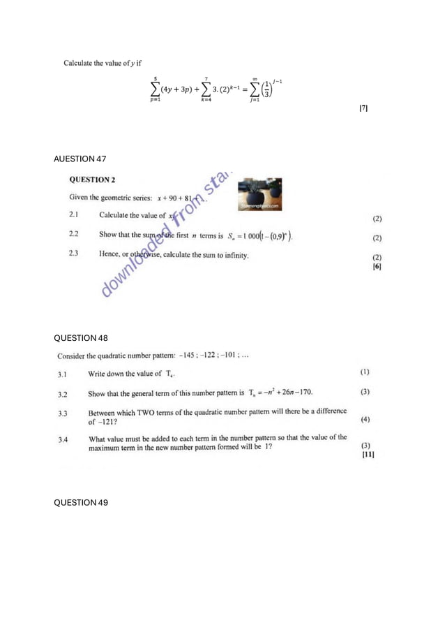 GRADE 12 PAPER 1 NUMBER PATTERNS QUESTIONS.pdf