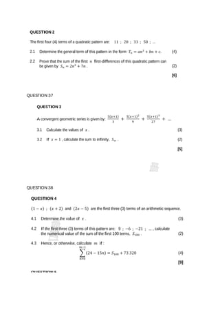 GRADE 12 PAPER 1 NUMBER PATTERNS QUESTIONS.pdf