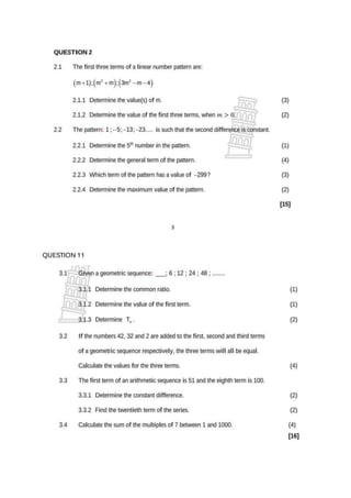 GRADE 12 PAPER 1 NUMBER PATTERNS QUESTIONS.pdf