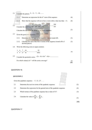 GRADE 12 PAPER 1 NUMBER PATTERNS QUESTIONS.pdf
