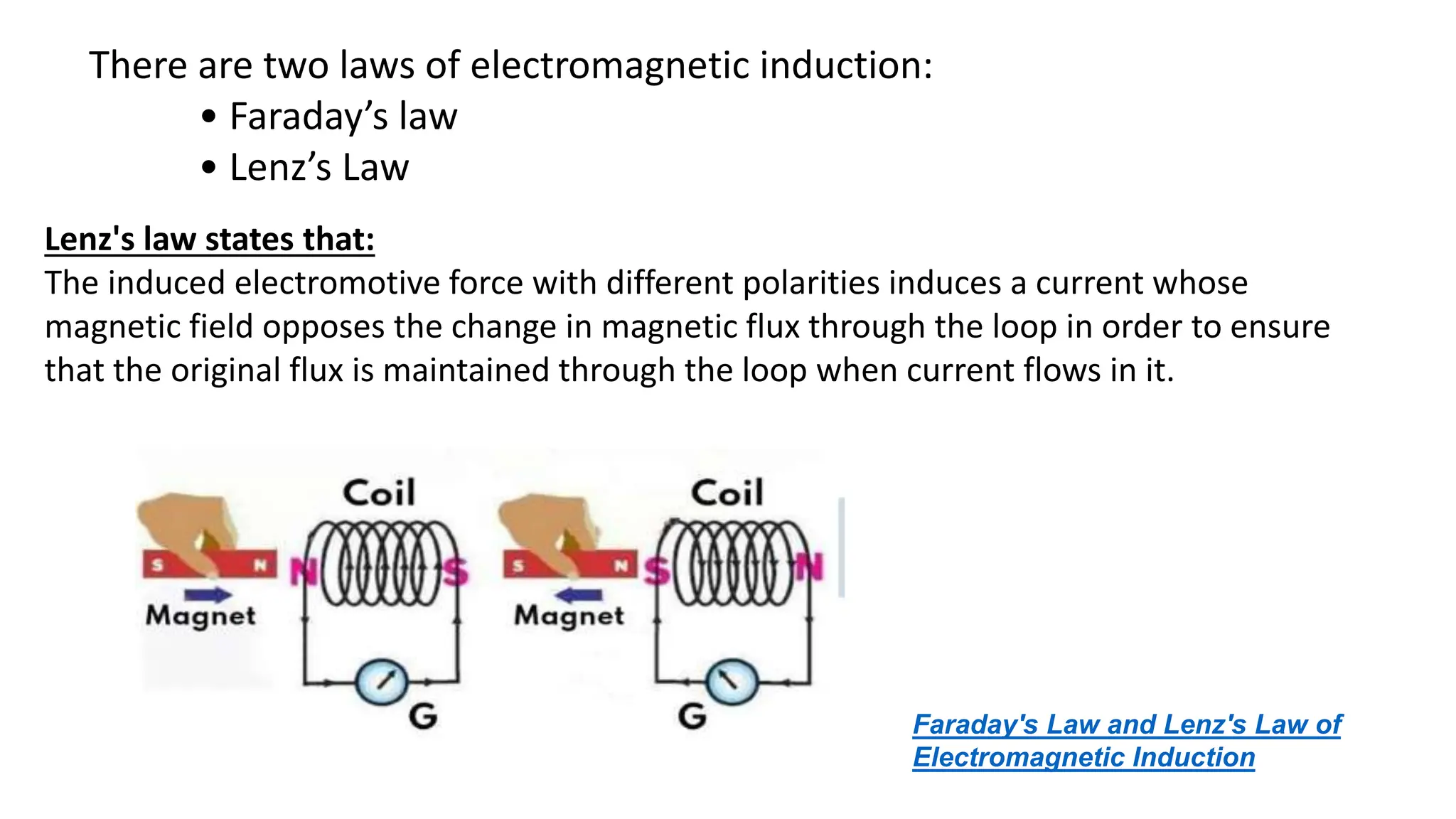 Electromagnetic induction, grade 12 physics | PPTX