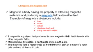 Electromagnetic induction, grade 12 physics | PPTX