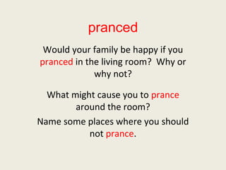 Grade 1 lesson 11 vocabulary powerpoint | PPT