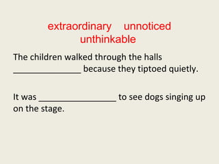 Grade 1 lesson 17 vocabulary powerpoint | PPT