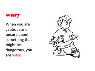 Grade 1 lesson 18 vocabulary powerpoint | PPT