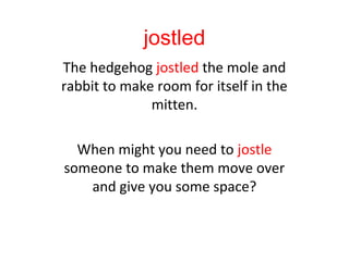 Grade 1 lesson 18 vocabulary powerpoint | PPT