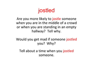 Grade 1 lesson 18 vocabulary powerpoint | PPT