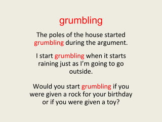 Grade 1 lesson 20 vocabulary powerpoint | PPT