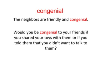 Grade 1 lesson 23 vocabulary powerpoint | PPT