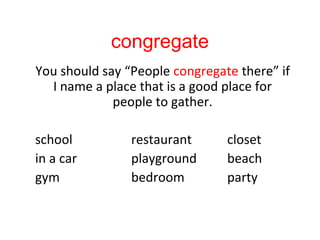 Grade 1 lesson 23 vocabulary powerpoint | PPT