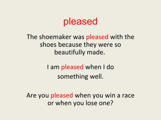 Grade 1 lesson 24 vocabulary powerpoint | PPT