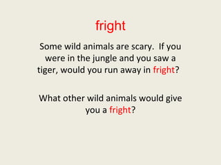 Grade 1 lesson 2 vocabulary powerpoint | PPT