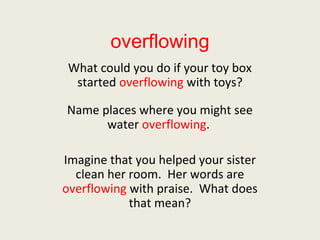 Grade 1 lesson 6 vocabulary powerpoint | PPT