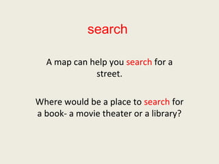 Grade 1 lesson 6 vocabulary powerpoint | PPT