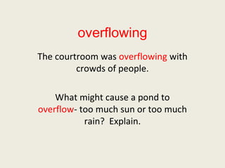 Grade 1 lesson 6 vocabulary powerpoint | PPT