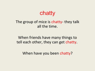 Grade 1 lesson 8 vocabulary powerpoint | PPT